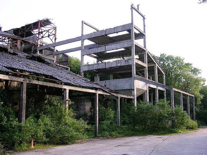 Hemerdon Tungsten Mine (Drakelands Mine), Sparkwell, South Hams, Devon ...